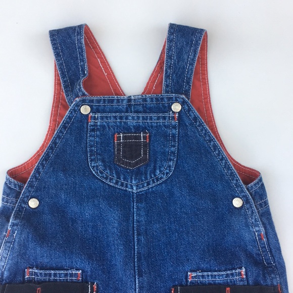 Baby Place | One Pieces | Baby Place Denim Overalls Corduroy Details ...